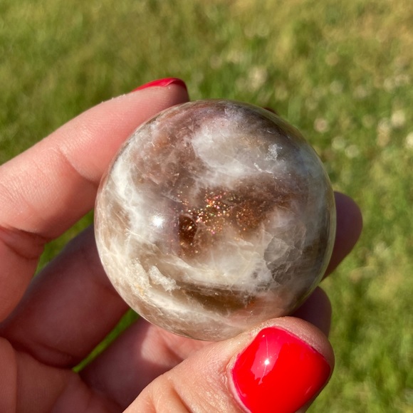 Accents | Sunstone Moonstone Sphere | Poshmark